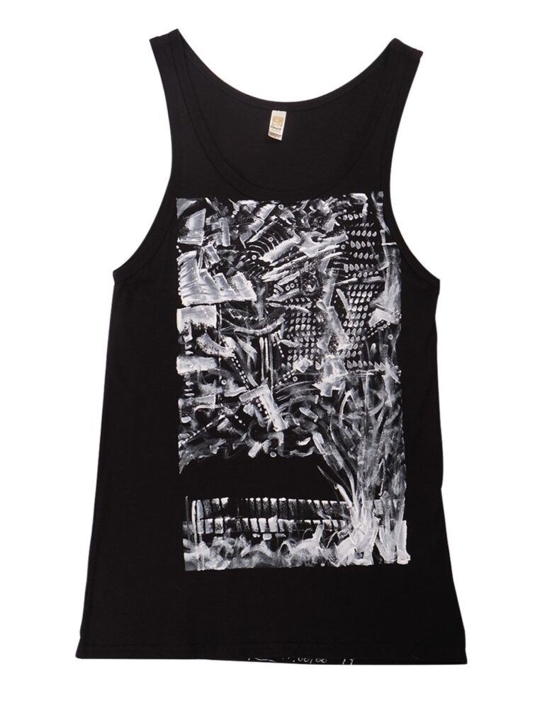 Hand-painted One-off Unisex *Medium*. Bamboo and organic cotton ...